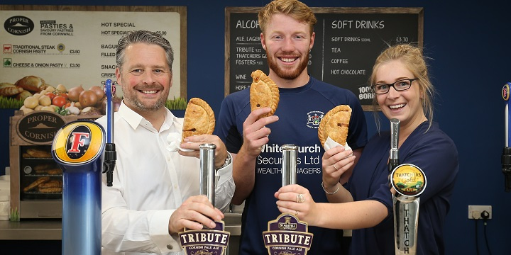 Proper Cornish unveils Taste of Cornwall café at The Brightside Ground