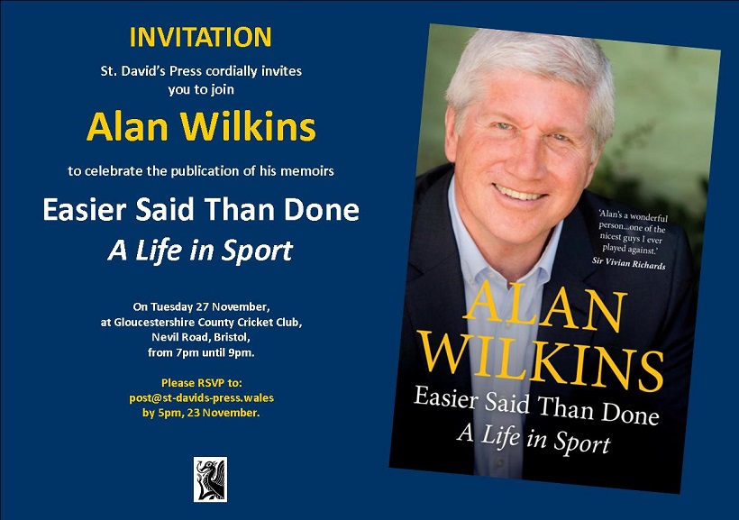 Alan Wilkins book launch at the Brightside Ground