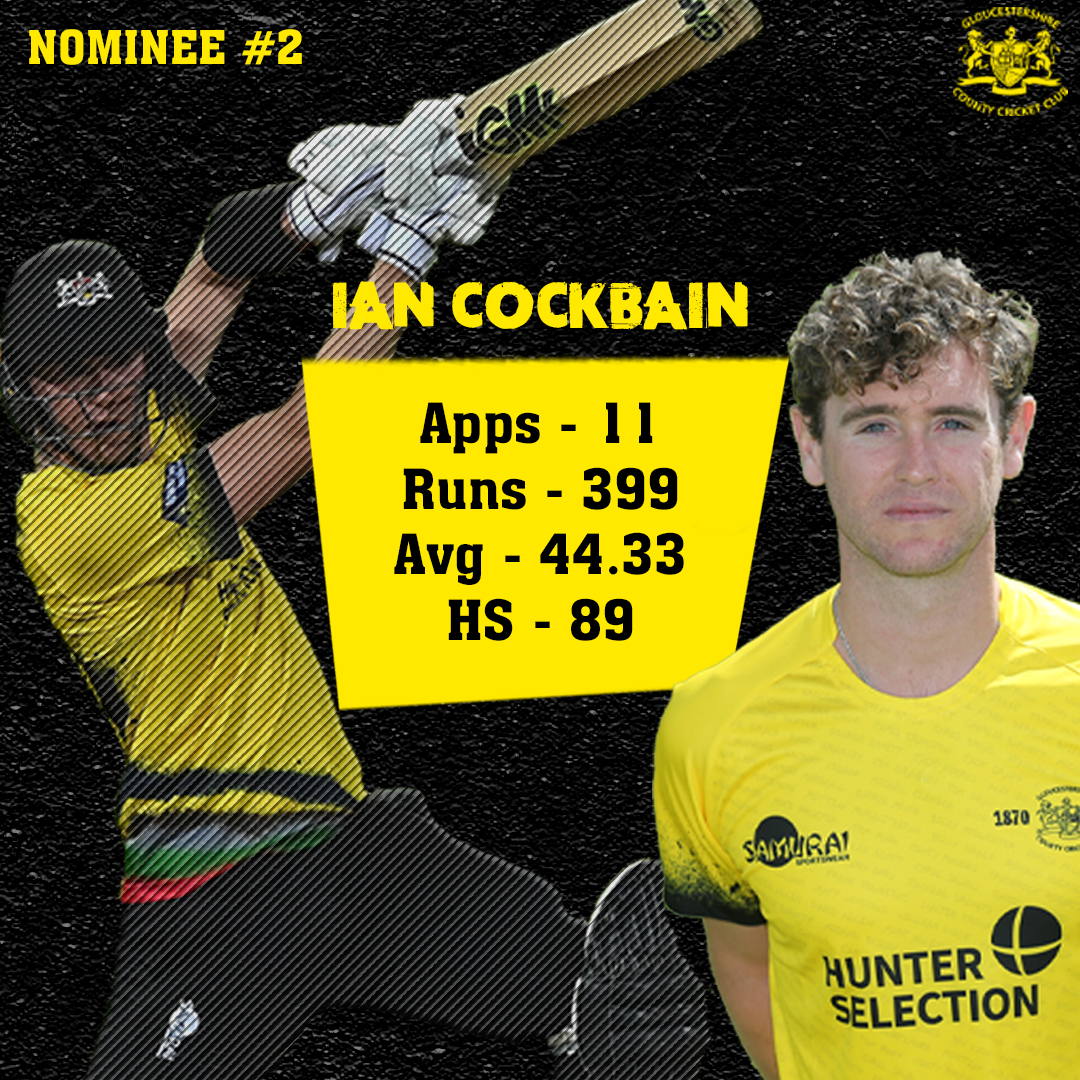 Nominee #2 - Ian Cockbain