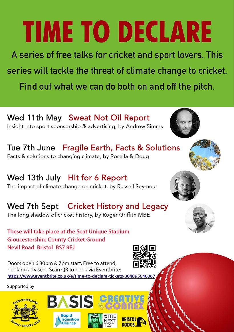 Glos to host lectures on impact of climate change on cricket