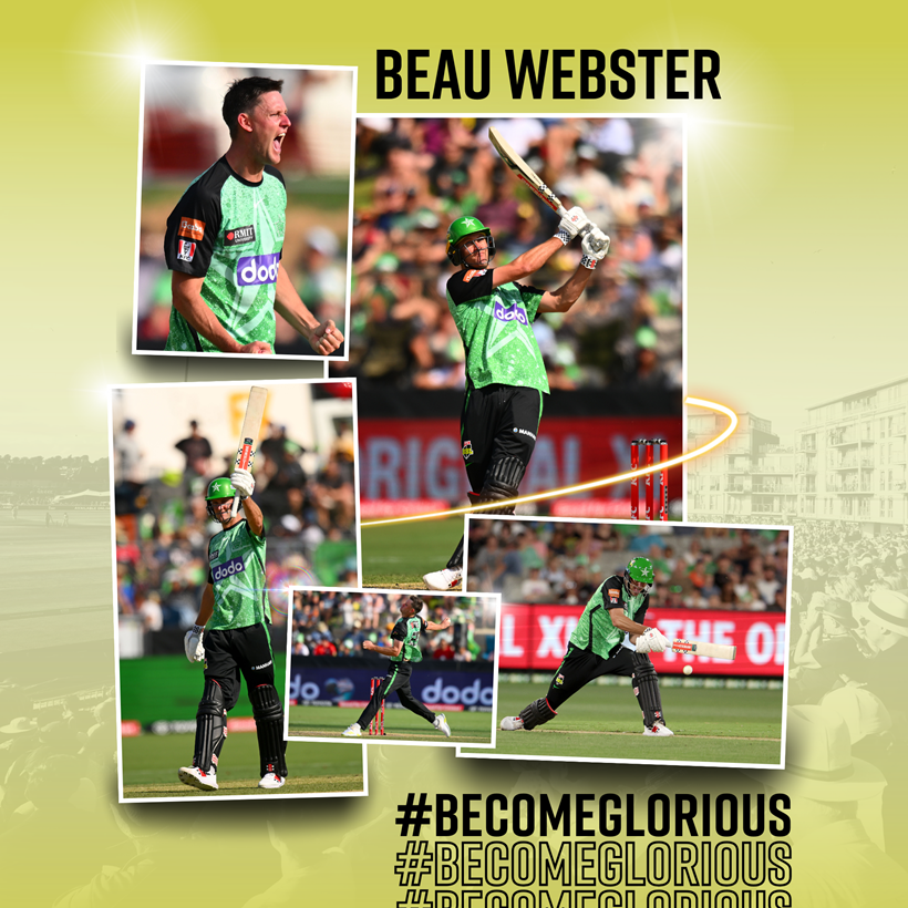 Glos sign Australian all-rounder Beau Webster for 2024 Vitality Blast