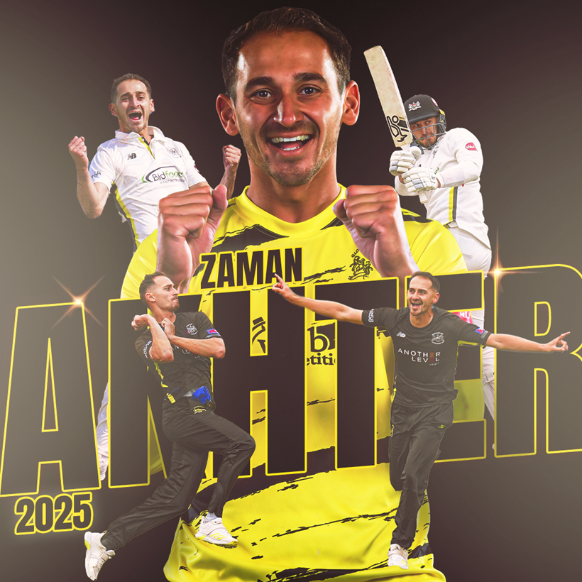 Pace bowler Zaman Akhter signs one-year contract extension at Glos