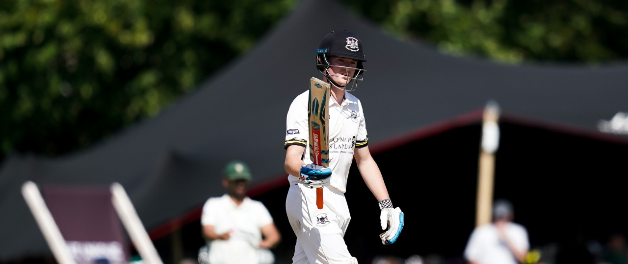 Teenager Joe Phillips shines as Glos close day two 194 behind