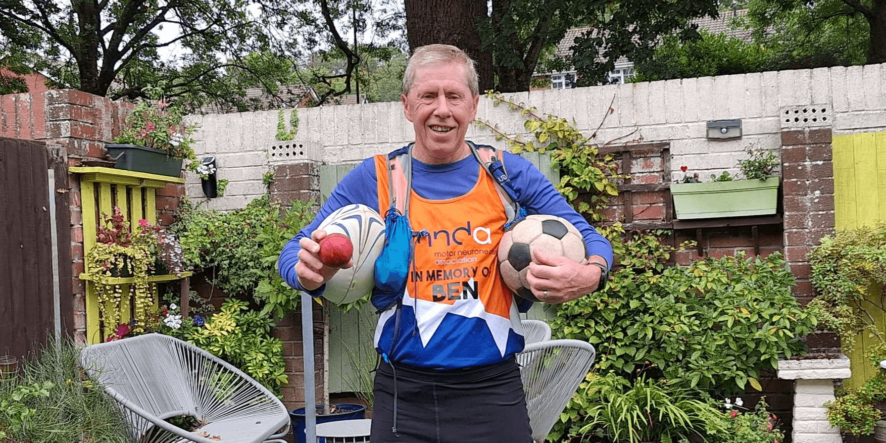 Andy May Takes on Inspirational Challenge for MNDA